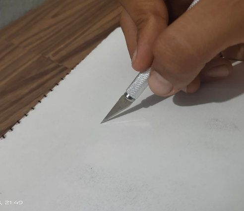 Detail Pen Knife - 5 Interchangeable Sharp Blades - Grandink